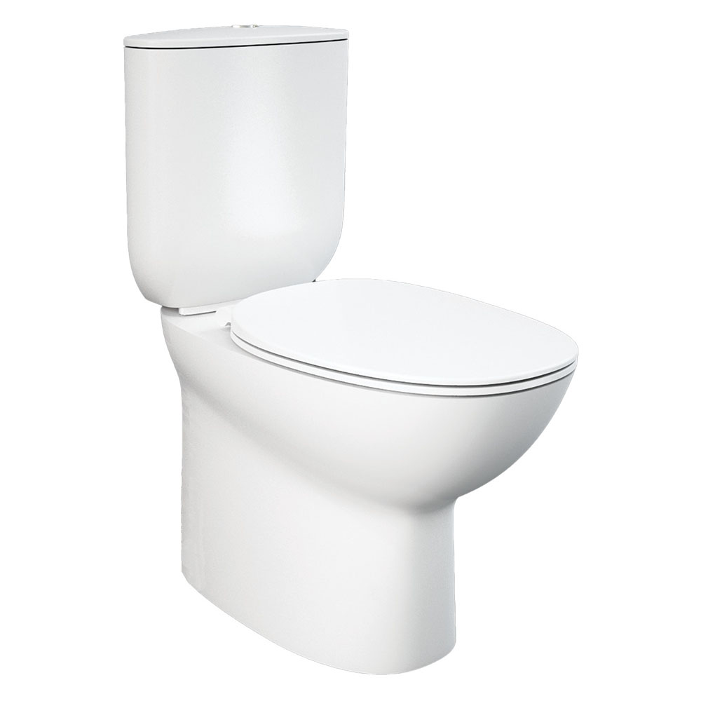 Fienza Rak Morning Back To Wall Toilet Suite - White - Preet Plumbing ...